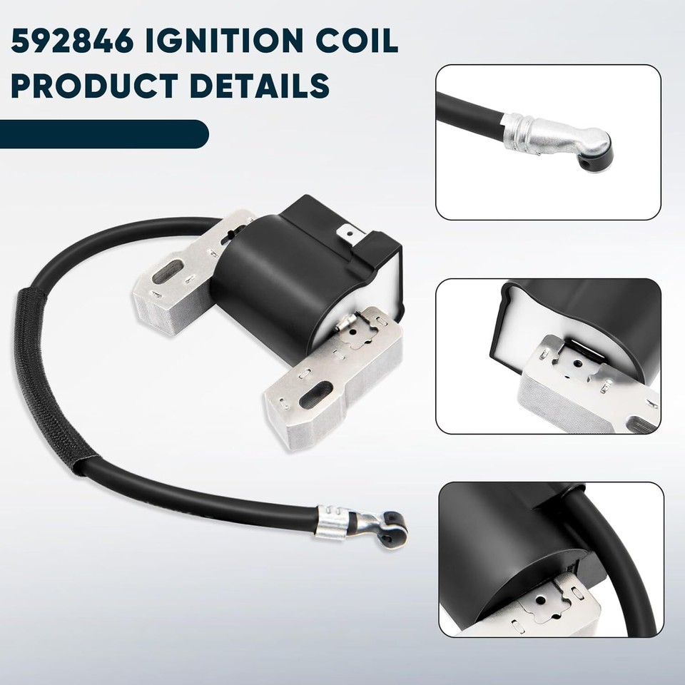 2x Ignition Coil For Briggs & Stratton Intek V-Twin 18-22HP Engine ...