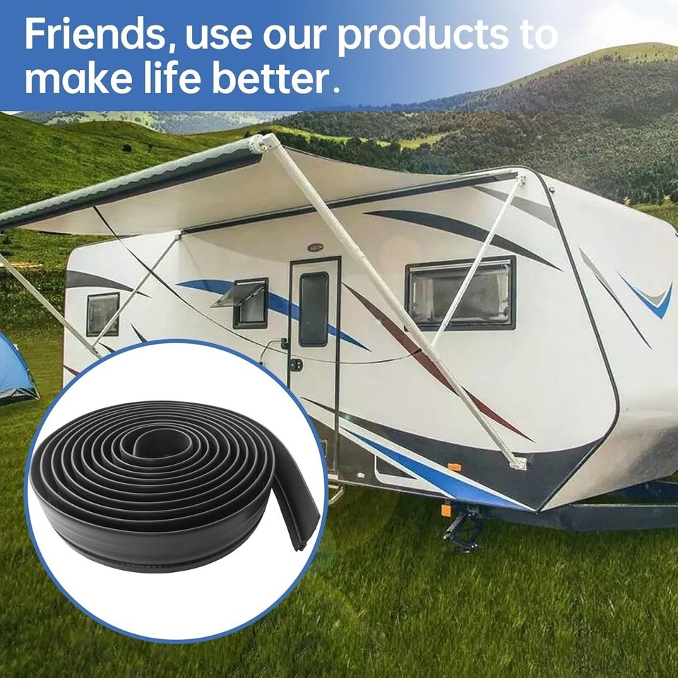 Rv Slide Out Seal Rubber Wiper Rubber Camper Weather Stripping Clip ...