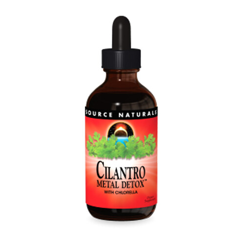 Cilantro Metal Detox Liquid with Chlorella 2 fl oz By Source Naturals ...