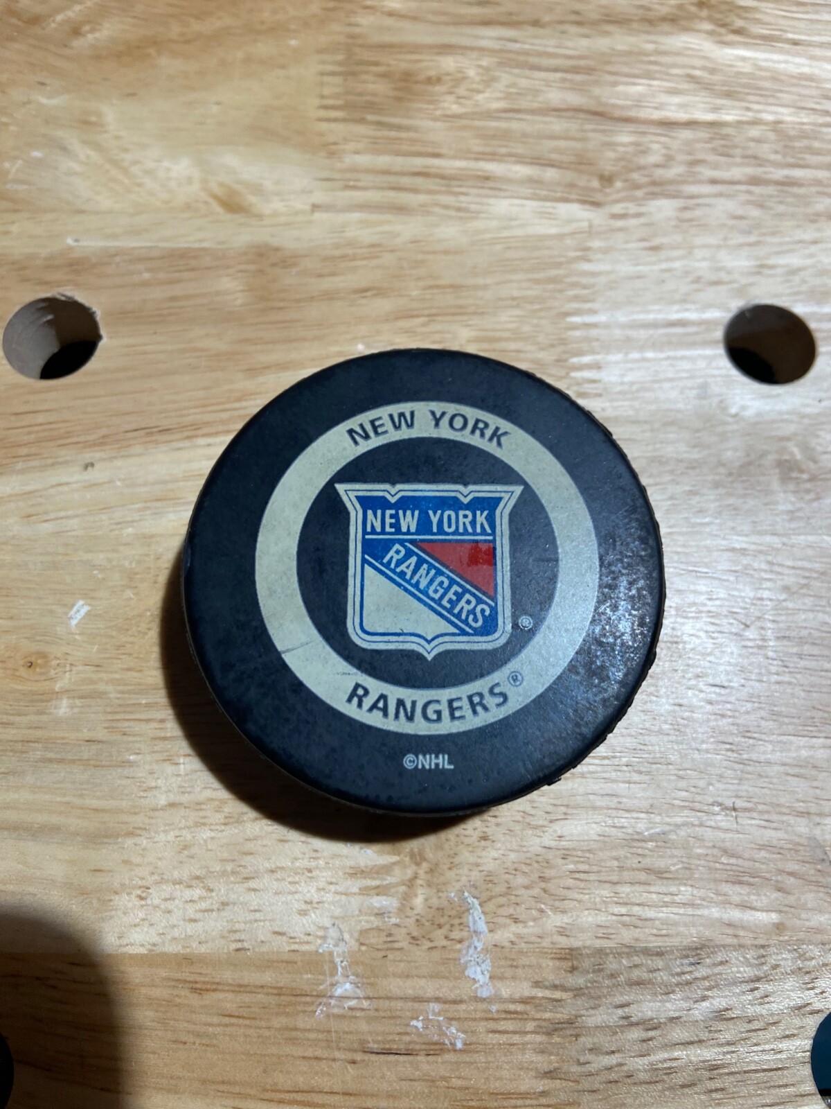 NEW YORK RANGERS OFFICIAL GAME PUCK | eBay