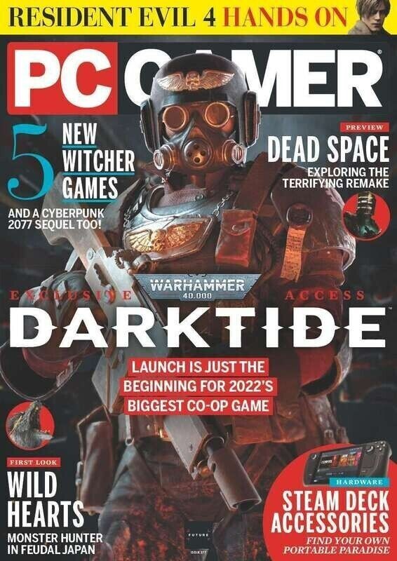 PC Gamer Magazine | Issue 365 Jan 2023 | Darktide | eBay