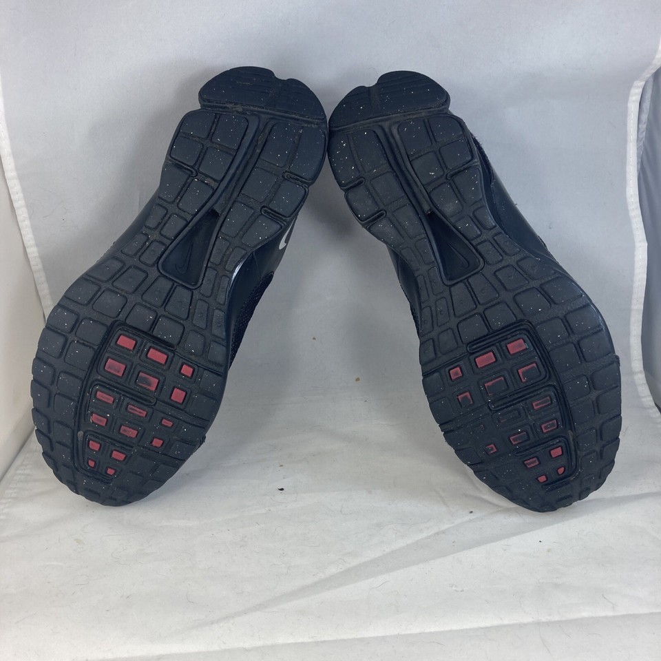 Nike Womens Size 7 Reax Run 7 525755-002 Black Pink Running Shoes Lace ...