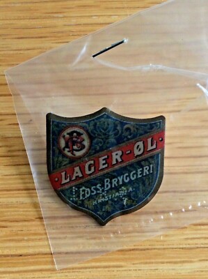 Foss Bryggerier lager beer Old Norwegian brewery | eBay