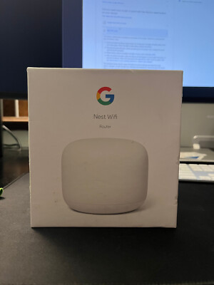 Google Nest Wifi Router GA00595-US H2D Snow 193575001593| eBay