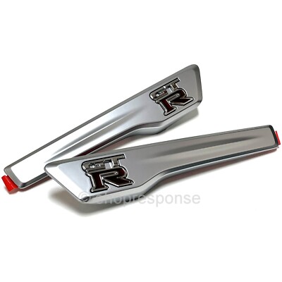 OEM Nissan 14-22 GT-R R35 Front Fender Side GTR Emblems Set Left ...