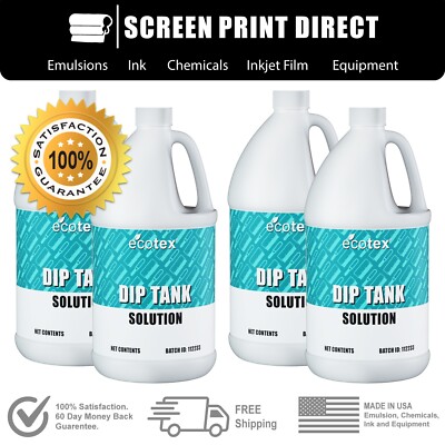 Ecotex® Dip Tank Solution - 2 in 1 Emulsion & Ink Remover for Screen ...