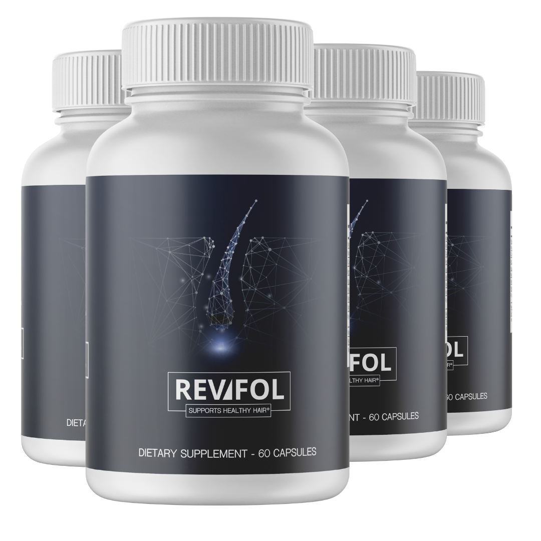4 Bottles Revifol Hair Skin and Nails Supplement Hair Growth Vitamins ...