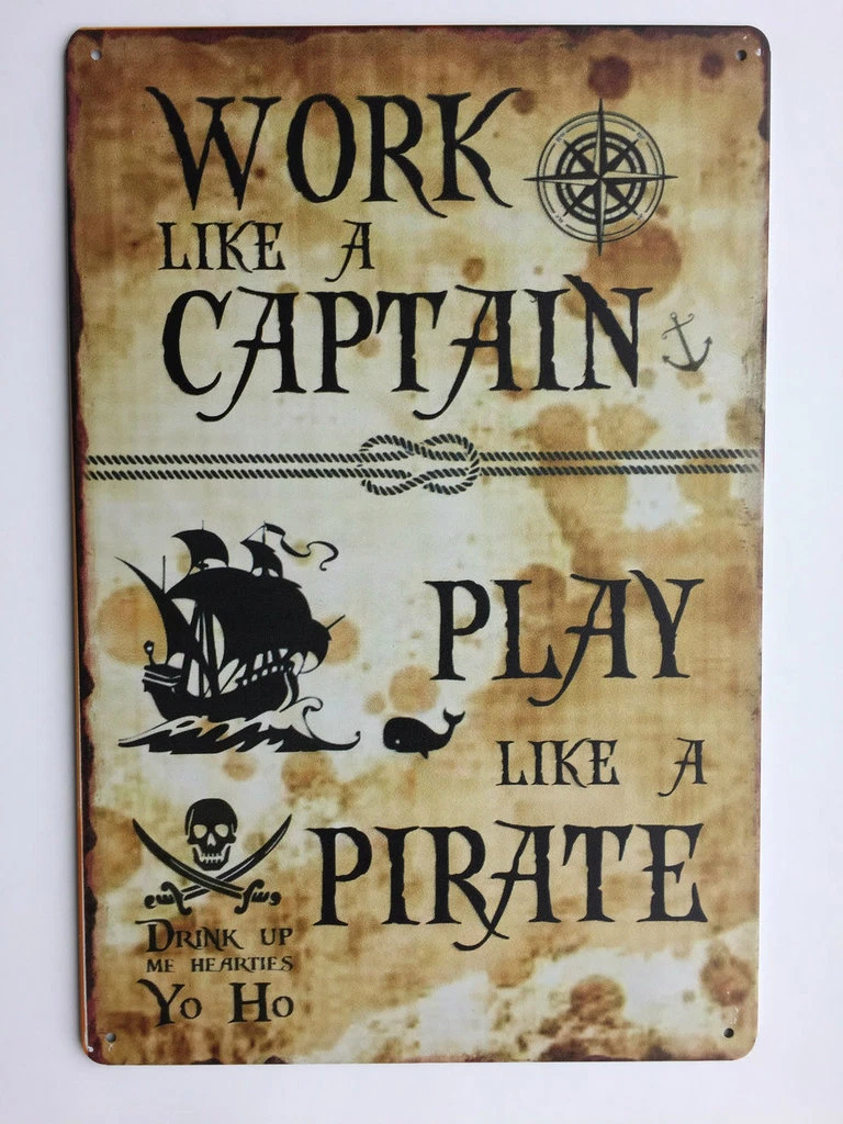 Pirate Bar Sign