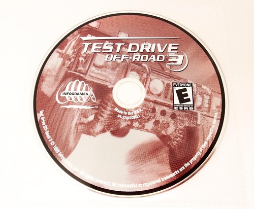 Test Drive Off-Road 3 - PC CD Computer game Disc Only 1999 Infogrames E ...