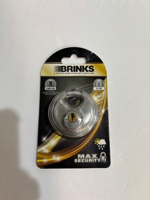 Brinks 3,500 LBS. MAX SECURITY LOCK. NEW IN PACKAGE 11/16” | eBay