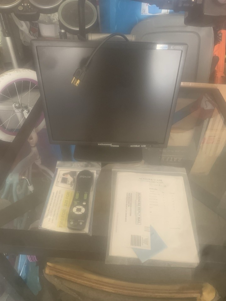 Enhanced Vision Acrobat HD Ultra 20" LCD Low Vision Magnifier | eBay