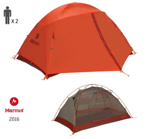 Marmot Catalyst 2P - 2 Person, 3 Season Tent Backpacking type with new ...