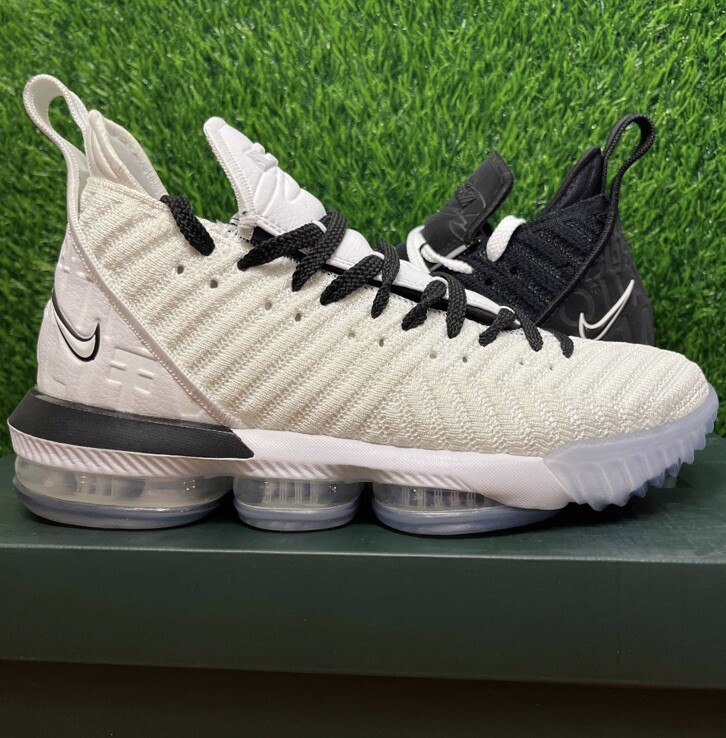 Nike LeBron 16 XVI Equality Black White Size 8 Sneake… - Gem