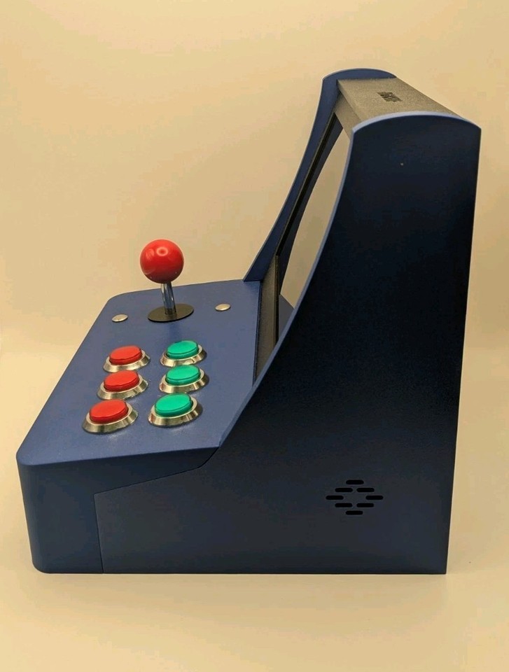 Minicade Arcade - Custom Built Mini Bar Top Arcade. Blue and Black ...