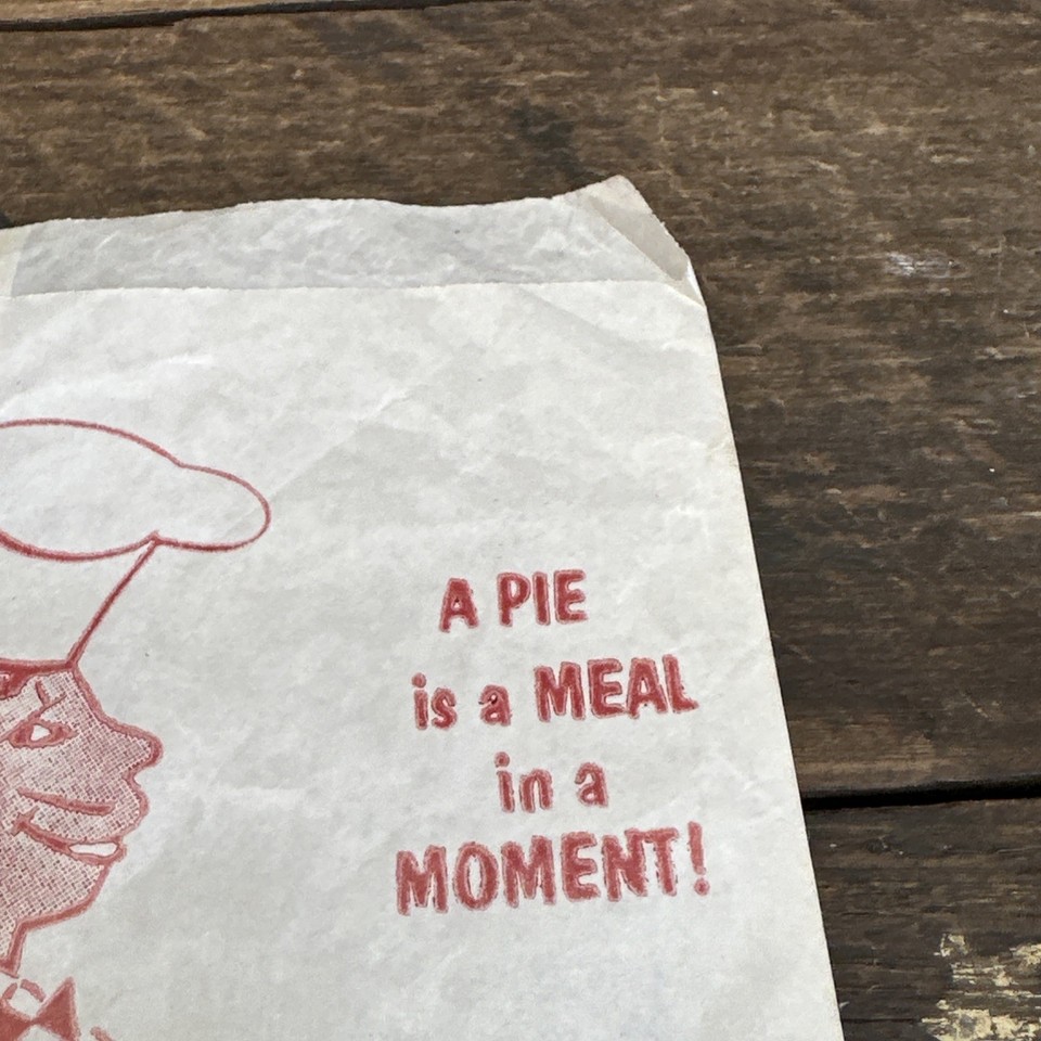 WEBBIE’S COFFEE LOUNGE Safeway Complex ROSEBUD Vintage Unused Paper Bag ...