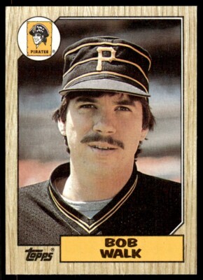 1987 Topps Baseball Card Bob Walk Pittsburgh Pirates #628 | eBay