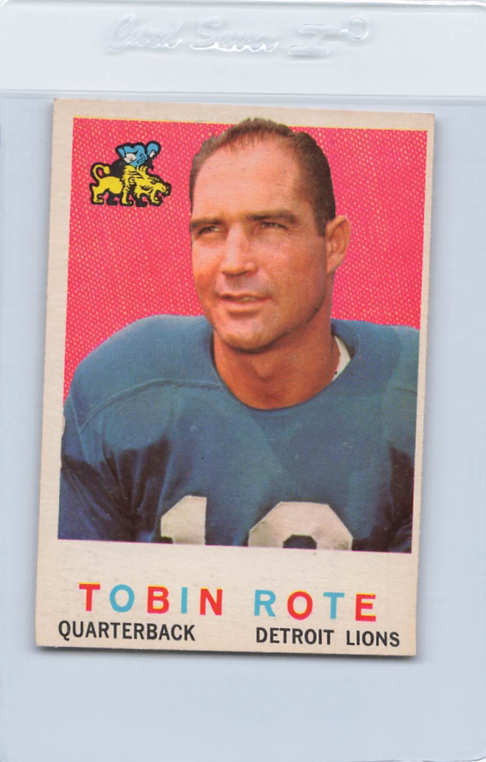 1959 Topps #170 Tobin Rote Lions EX *DA9685 | eBay