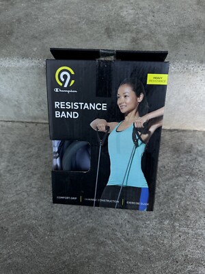 Champion Resistance Band Medium Comfort Grip Durable Exercise | eBay