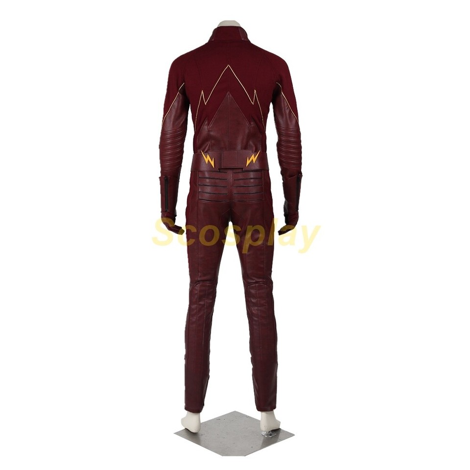 Barry Allen The Flash Costume The Flash outfit Cosplay Suit | eBay