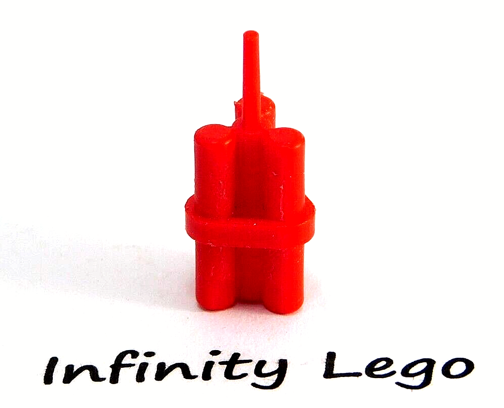 6 LEGO Red Bomb Minifig Dynamite Sticks Explosive (64728) - 6 Pieces | eBay