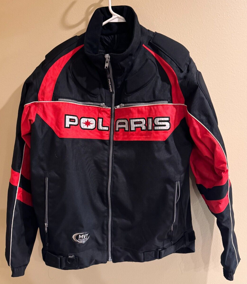 Polaris Pure Speed Snowmobile Jacket Racing Size L Ta… - Gem