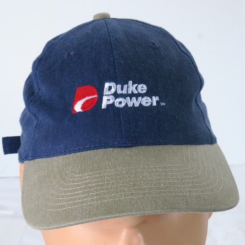 Duke Energy Power Denim Blue Strapback Baseball Hat Cap Development ...