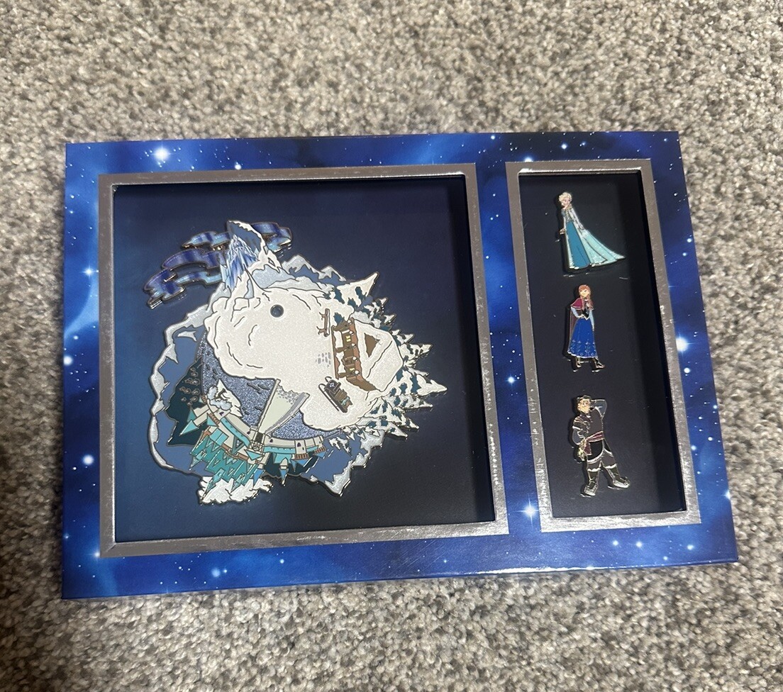 Disney D23 2024 World of Frozen Pin, LE 400, WDI, MOG, Anna, Elsa | eBay