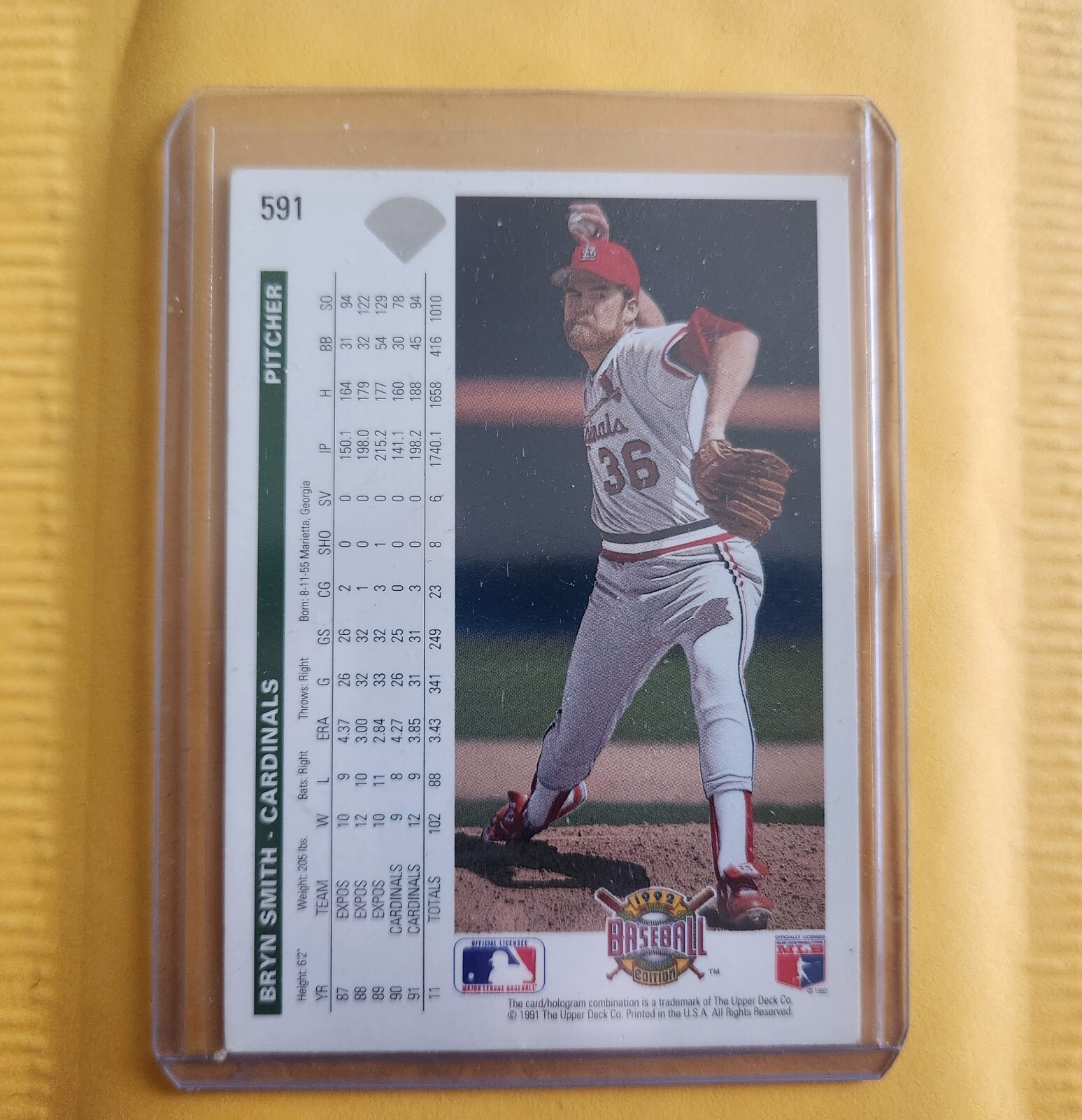 1992 Upper Deck - #591 Bryn Smith for sale online | eBay