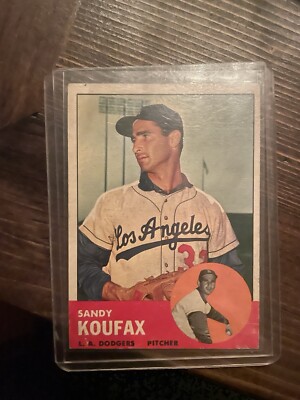 1963 Topps - #210 Sandy Koufax | eBay