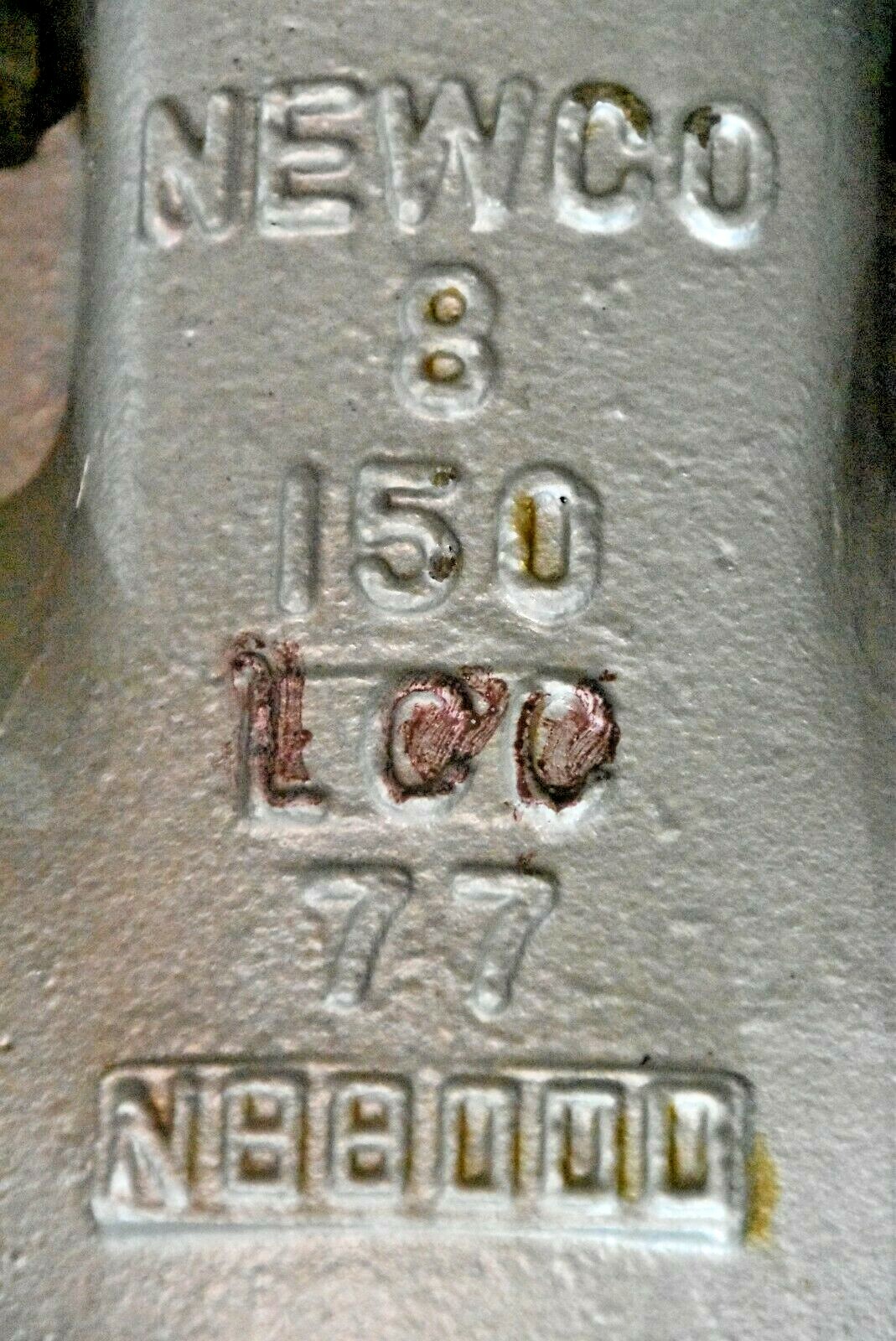 NEWCO 11F-LCC4/2-NC 8" GATE VALVE. NPS 8 CLASS 150 LOW TEMP CARBON B16 ...