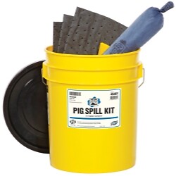 Pig Mat Spill Kit in 5 Gallon Container | eBay