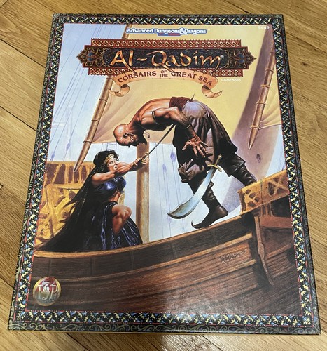 Advanced Dungeons & Dragons 2e Corsairs of the Great Sea Box Set TSR Al ...