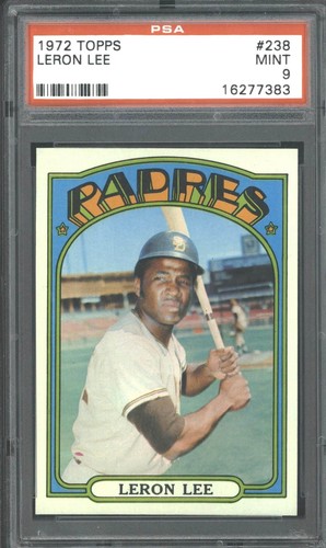 1972 Topps #238 Leron Lee - PSA 9 | eBay