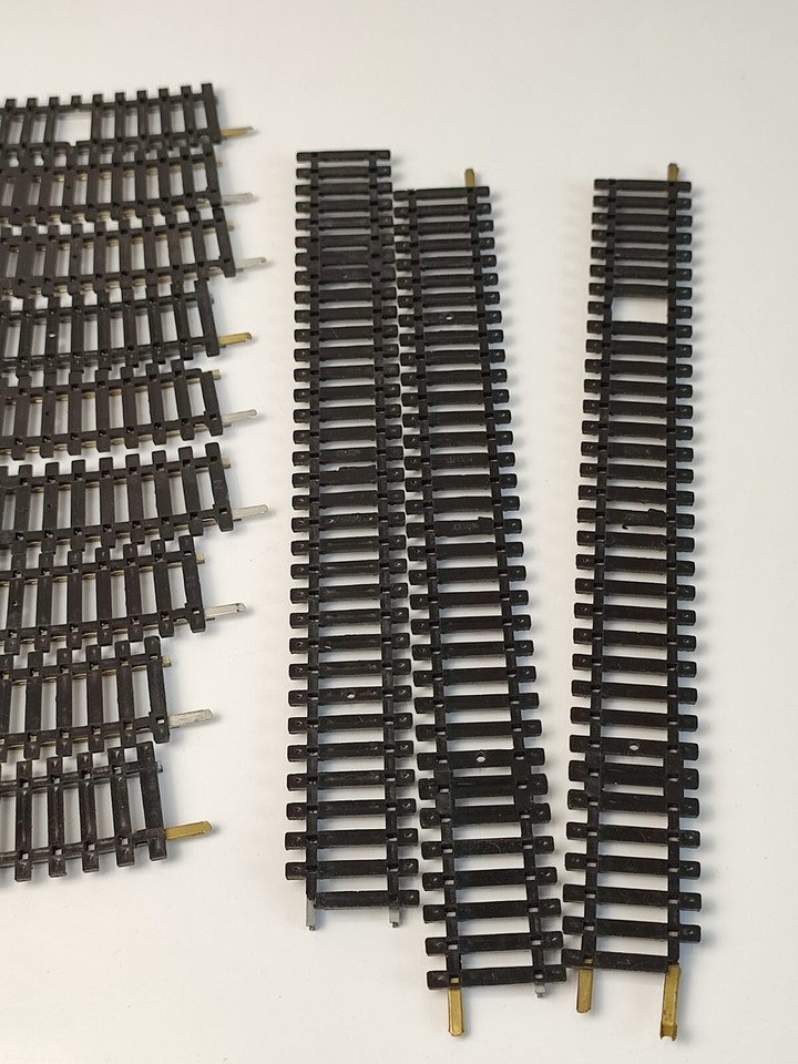 Vintage railway train Jouef scale model railway train track 12pc ...