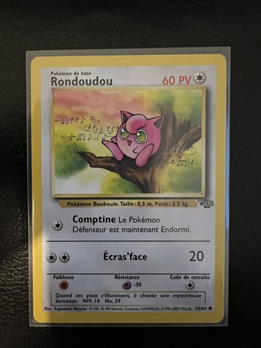Carte Pokemon | RONDOUDOU 54/64 Set de Base Jungle Wizards FR | eBay