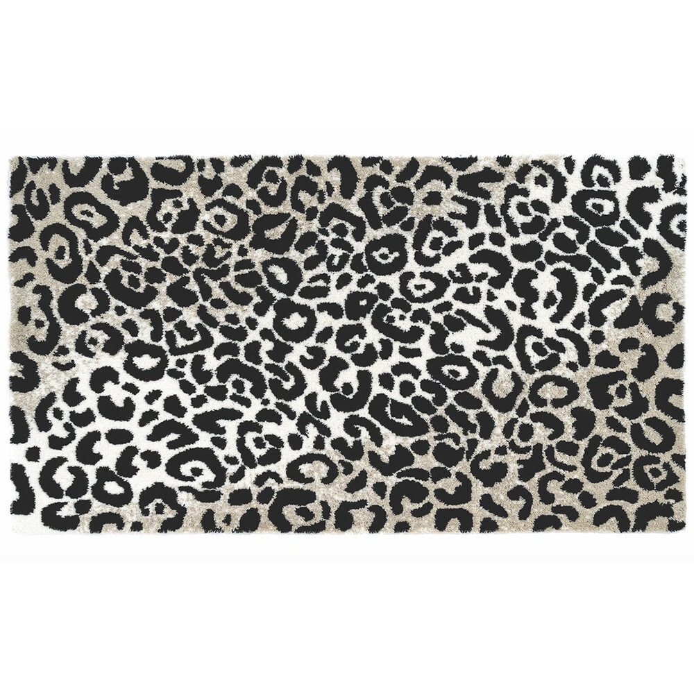 NEW Abyss & Habidecor Leopard Bath Rug Black 60x100cm | eBay