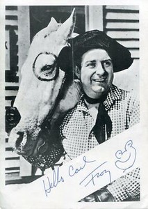 Smiley Burnette Autograph Actor Petticoat Junction Signed Photo As Frog ...
