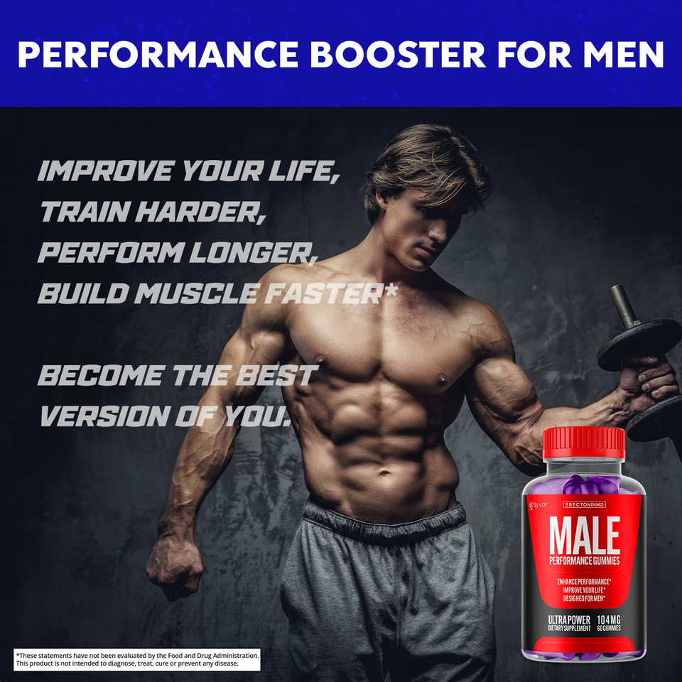 Erectonin MD Advanced Male Performance Formula Vitamin Supplement 60 ...