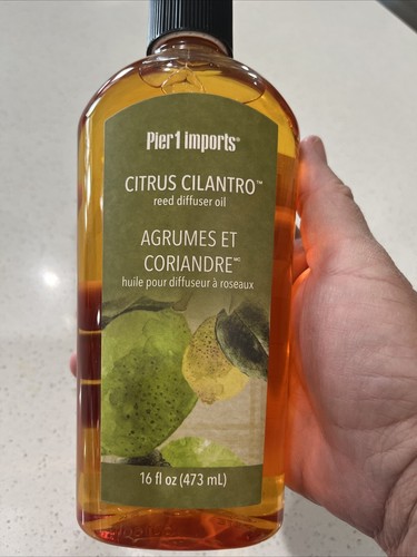 Pier 1 One Imports Citrus Cilantro Reed Diffuser Oil 16 Oz Discontinued ...