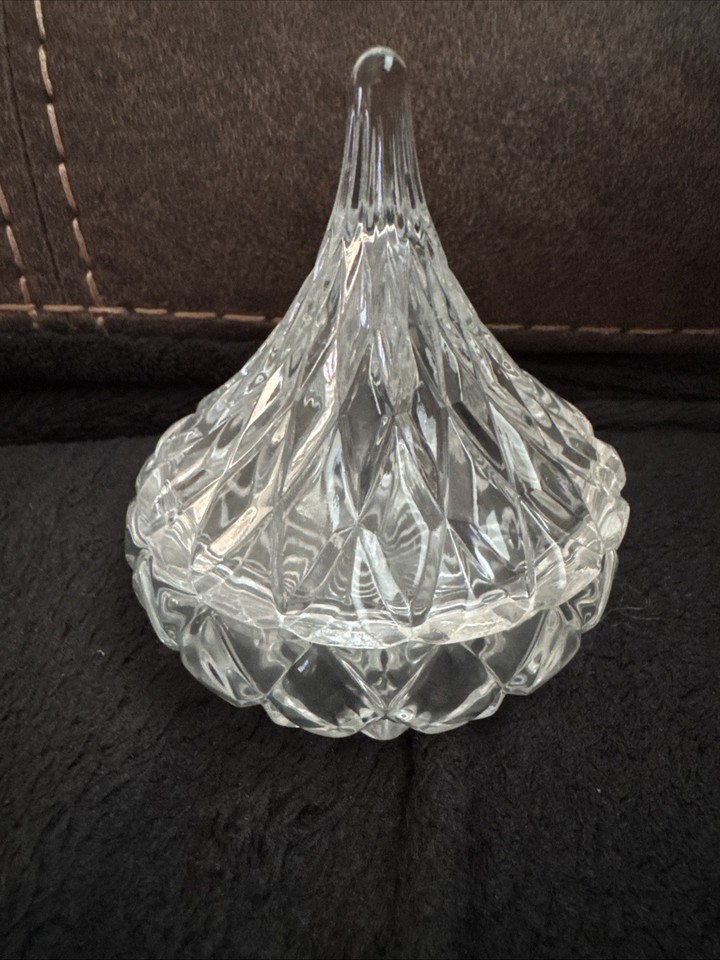 New 1998 Hershey's Crystal Kiss (3” Diameter) Keepsake Box | eBay