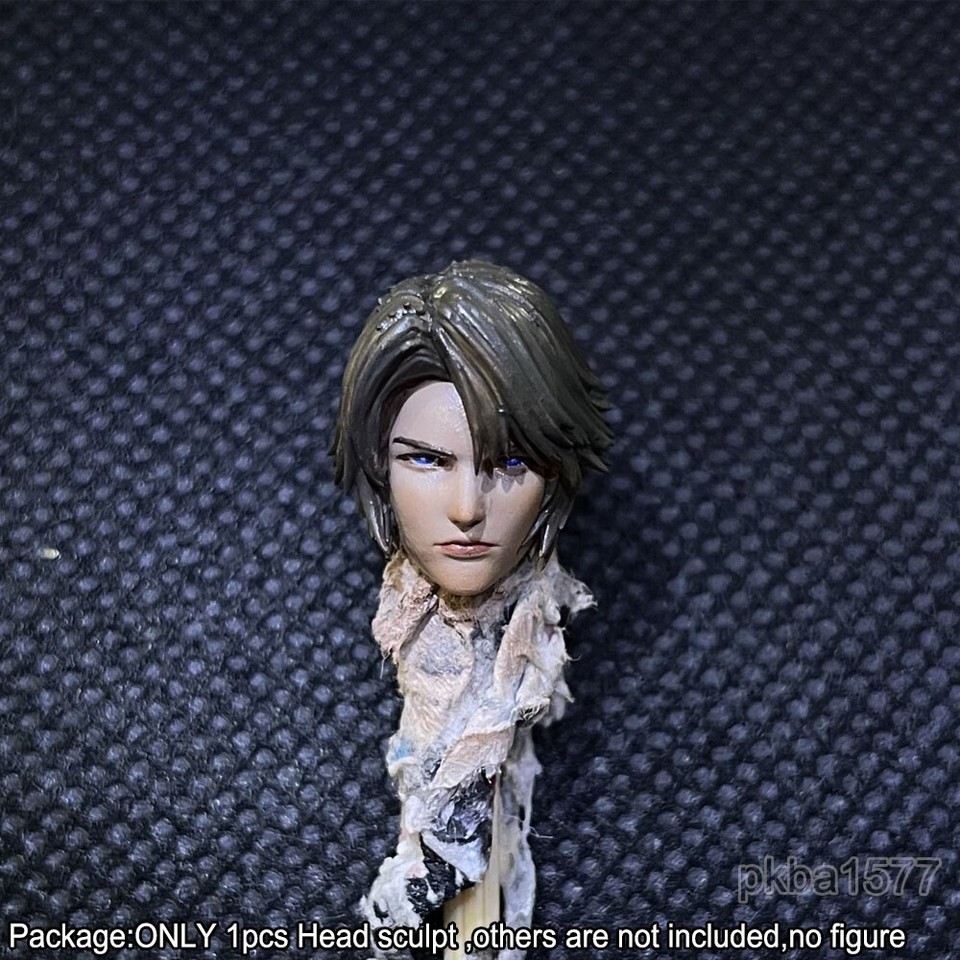 Premium 1/12 Squall modelhart Head Sculpt Man Head For 6" Mythic ...