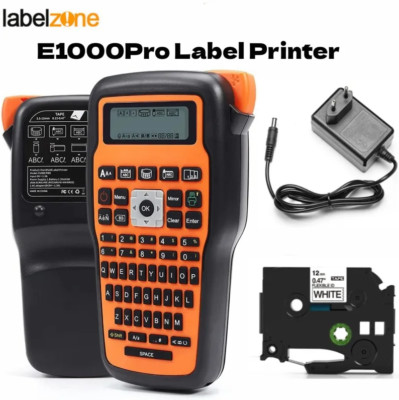 E1000 PRO Label Maker Machine - Laminated Cable/Wire Label Maker with ...