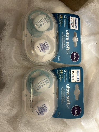 Philips Avent Ultra Soft Pacifier with Sterilizer Carrying Case 0-6 ...