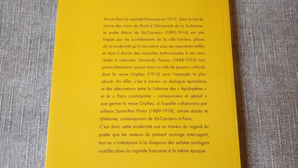 Paris, Mário De Sá-Carneiro And The Others / Araujo Da Silva & Fernando ...