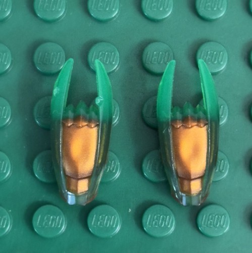 LEGO Ninjago Time Blade GREEN (Lot Of 2) 70626 70621 70624 Hand Held ...