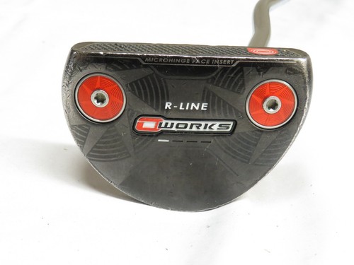 Used Odyssey O Works R-Line 34" Putter Steel Shaft DB Double Bend RLine ...