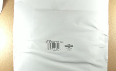 792006 Briggs & Stratton Carburetor Overhaul Kit Replaces 696998 ...