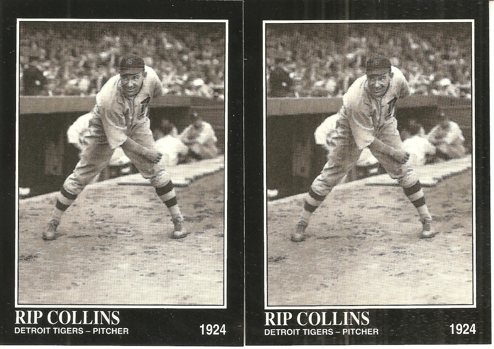 2 CARD 1991 CONLON RIP COLLINS BASEBALL CARD LOT #1261 | eBay