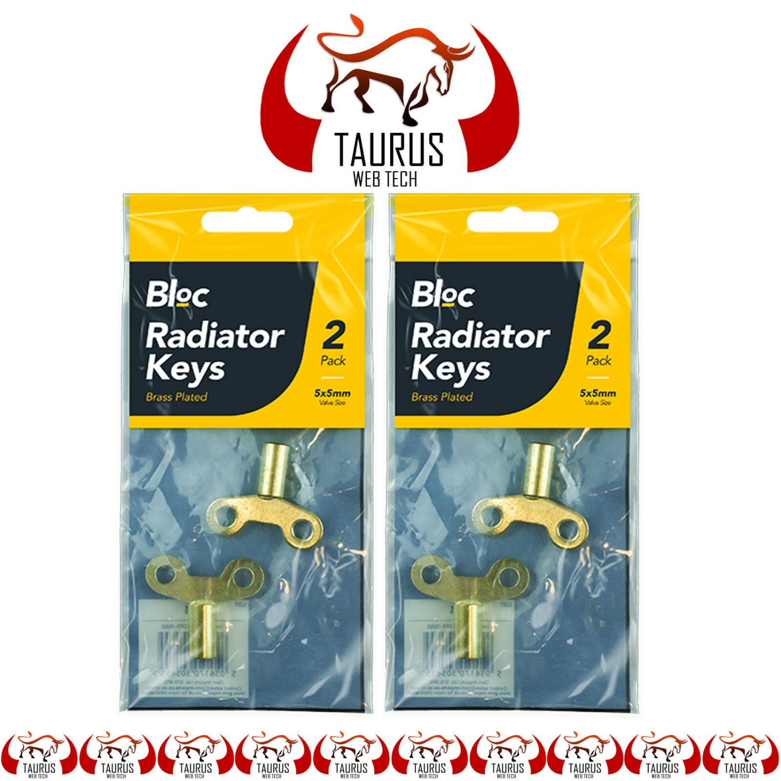 4x Brass Radiator Keys Rad Water Bleed Vent Air Lock Plumbers Valve ...