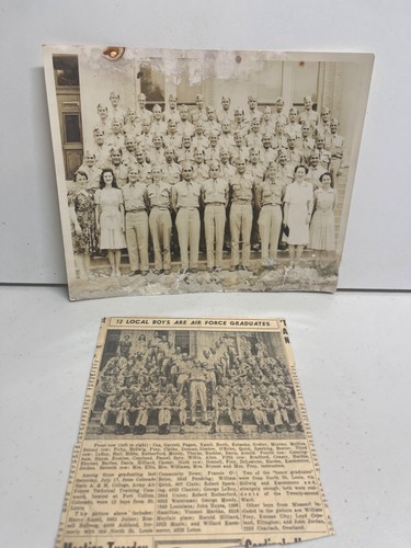 Colorado State A & M College Air Force Technical Training Grad Photo | eBay